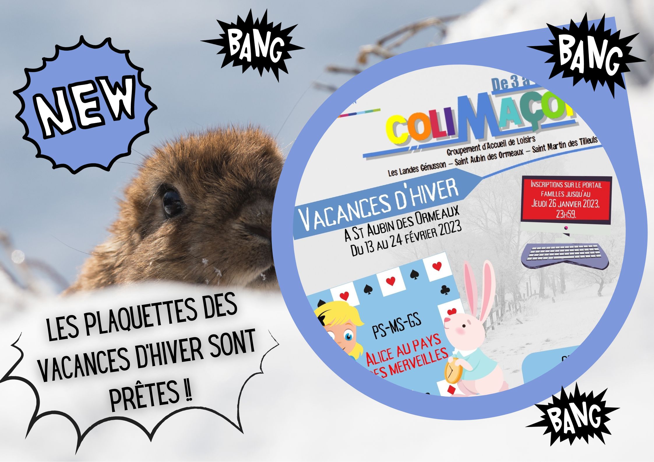 Programme des Vacances d'Hiver 2023